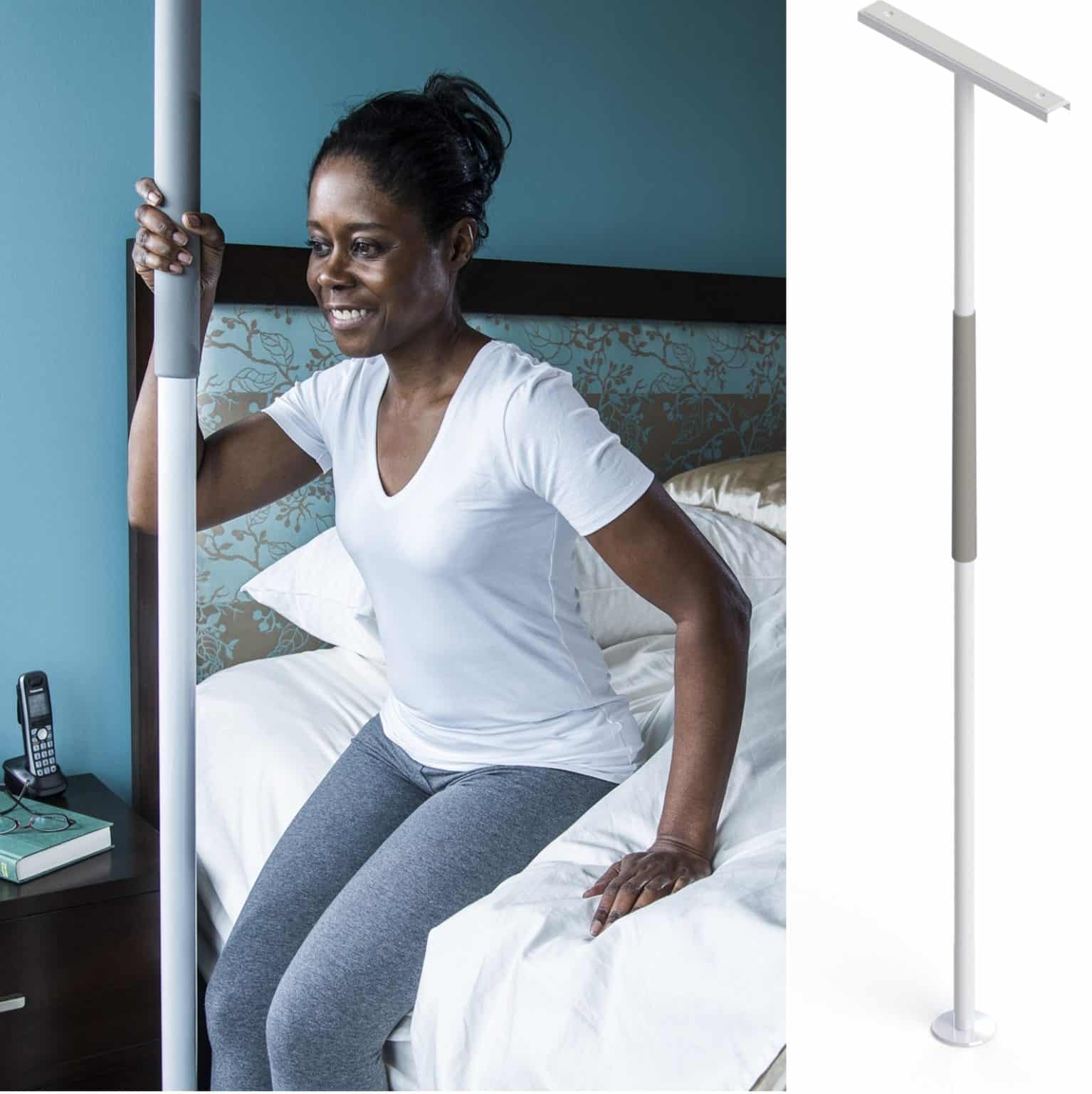 HealthCraft Products - SuperPole™ Transfer Pole Floor to Ceiling Grab bar