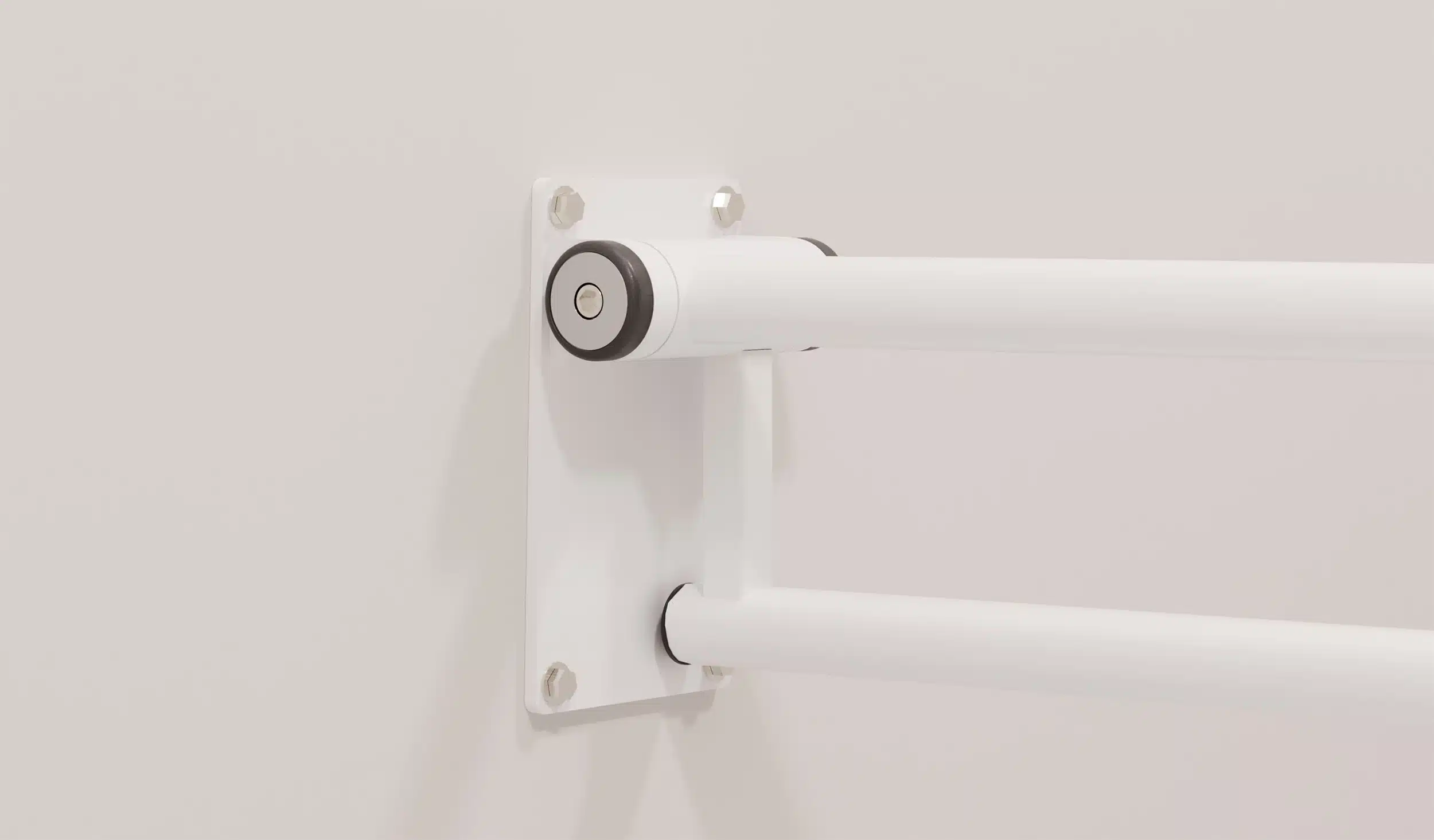 HealthCraft Products - P.T. Rail™ Flip Up Grab Bar For Toilet Safety